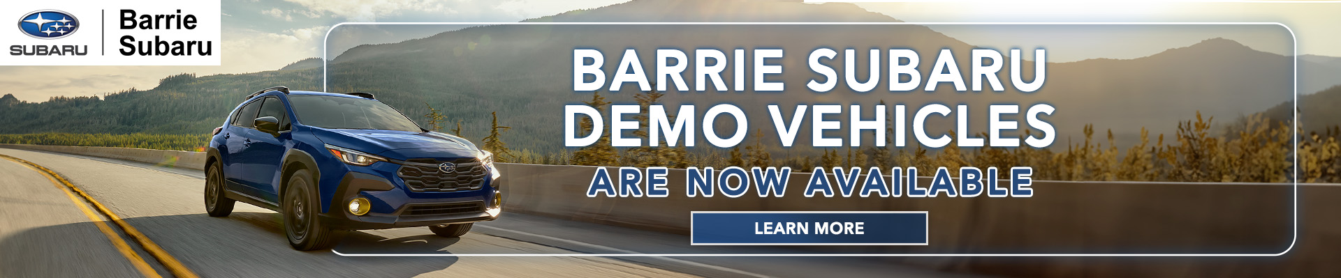 Demo Vehicles at Barrie Subaru - Barrie Subaru