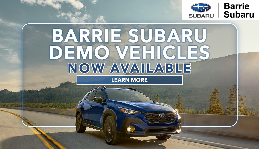 Demo Vehicles at Barrie Subaru - Barrie Subaru